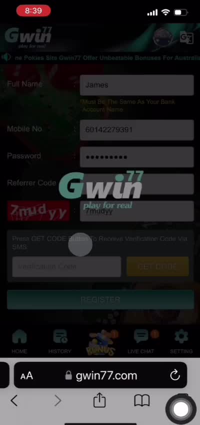 Watch how to register Gwin77 | Streamable