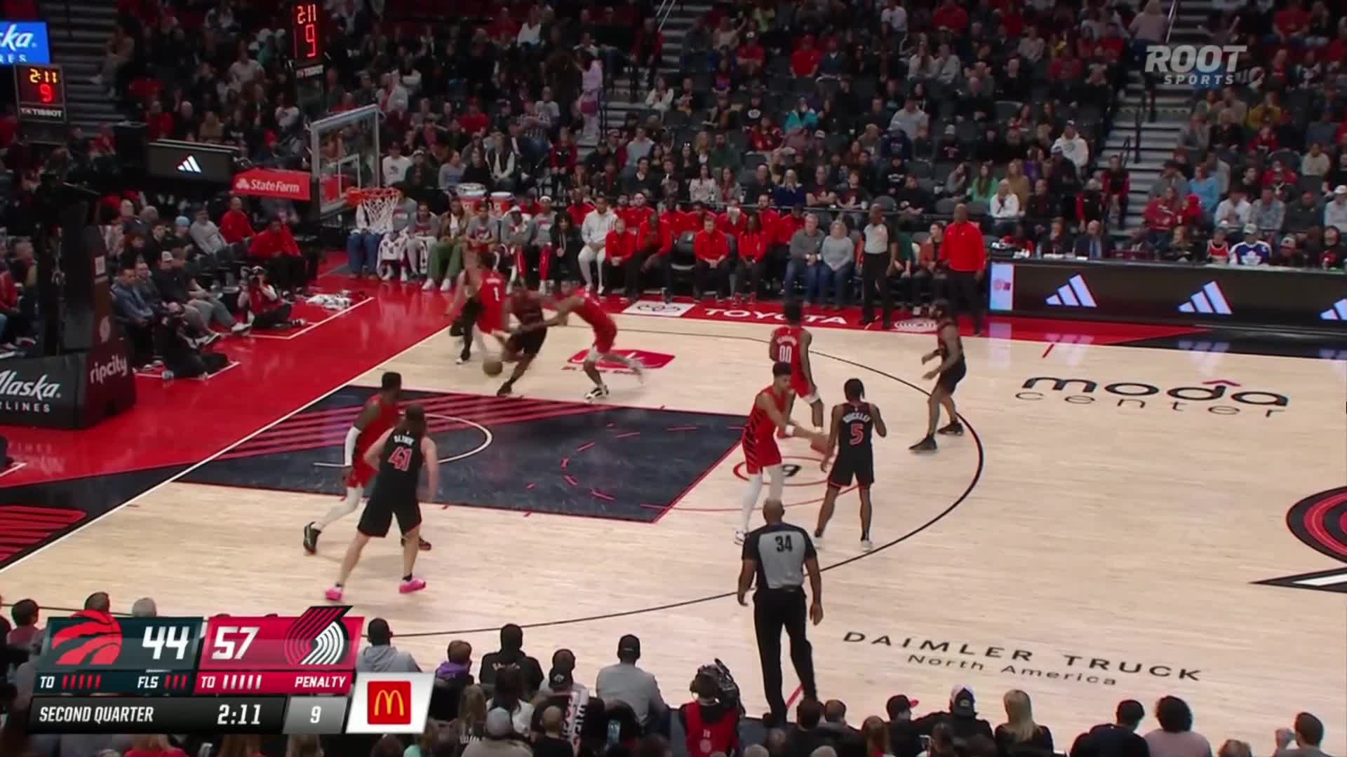 Watch Camara slams back the miss with two hands and then Ayton tips the rebound to himself and ...