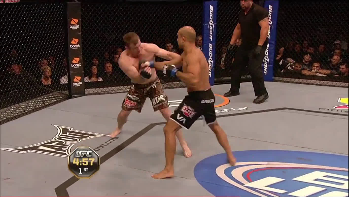 9 years ago today BJ Penn knocked out Matt Hughes in under a minute to ...