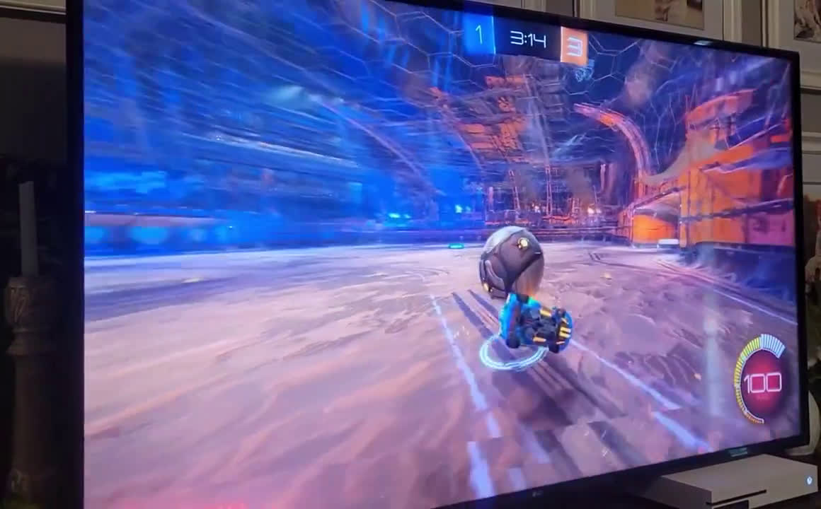 My son loves RL. Clip of him playing 2v2 diamond tournament today