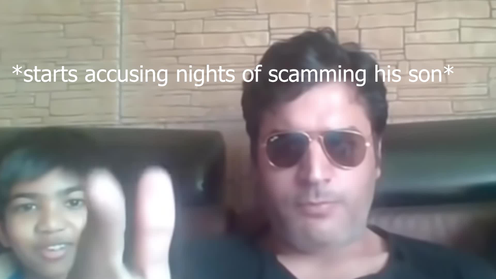 indian guy gets dissed by nights (album)
