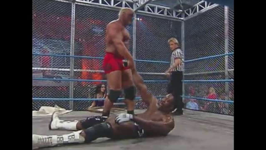 WCW Mayhem 2000 - Scott Steiner wins the Big Gold belt