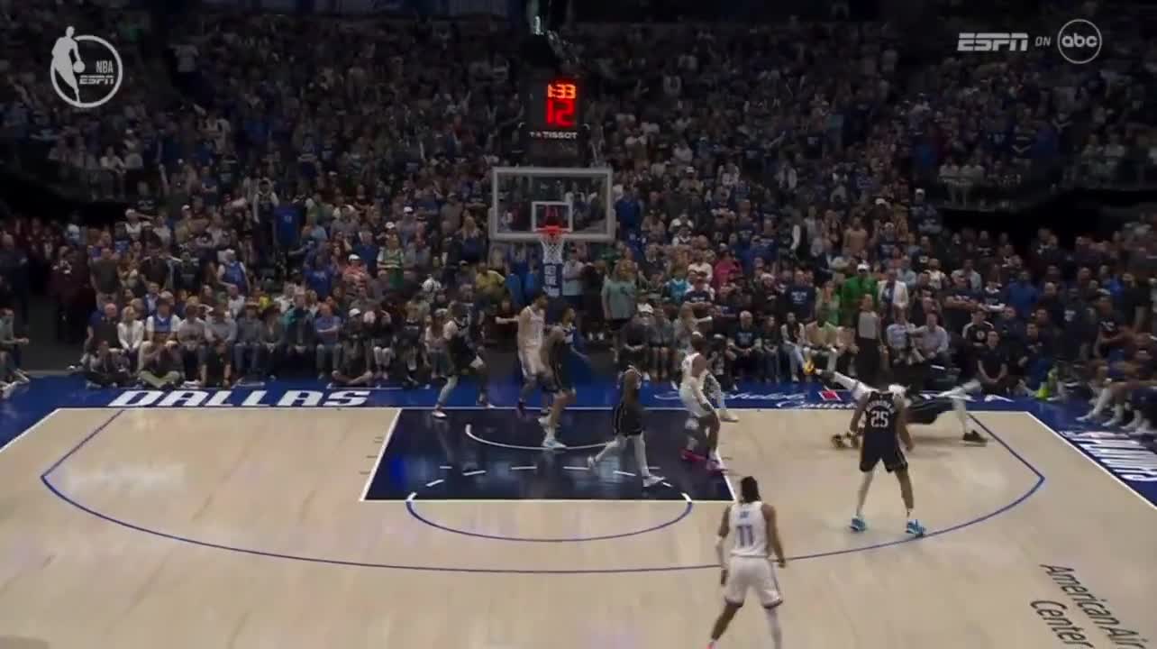 Watch Lindt - I get that Luka got hurt but come on bro how is this even close to a jump ball ...