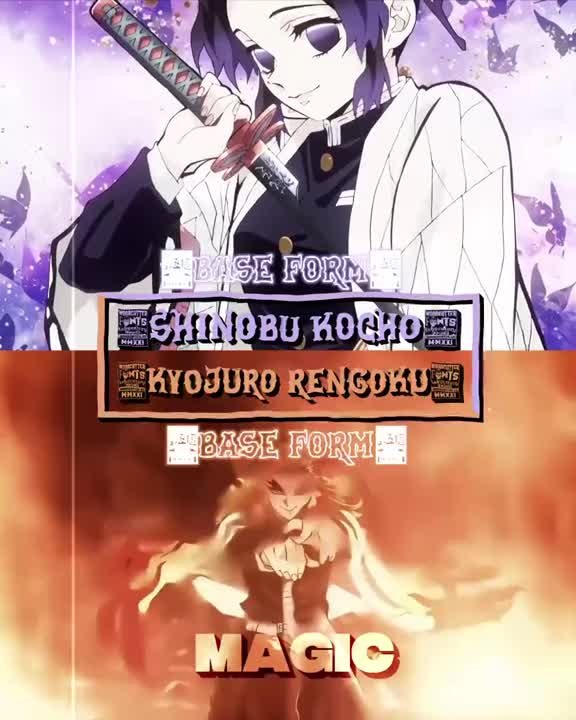 Base Shinobu vs Base Rengoku