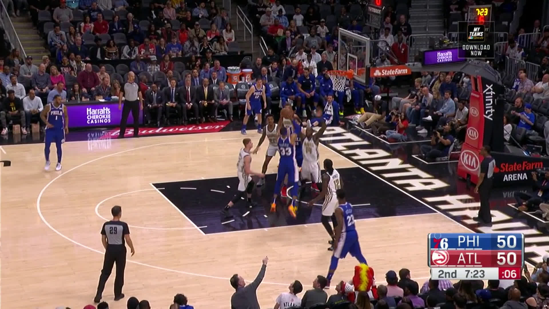 Harris bad pass turnover 3