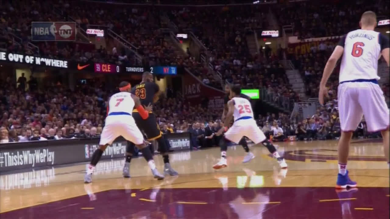 lebron pass to jr