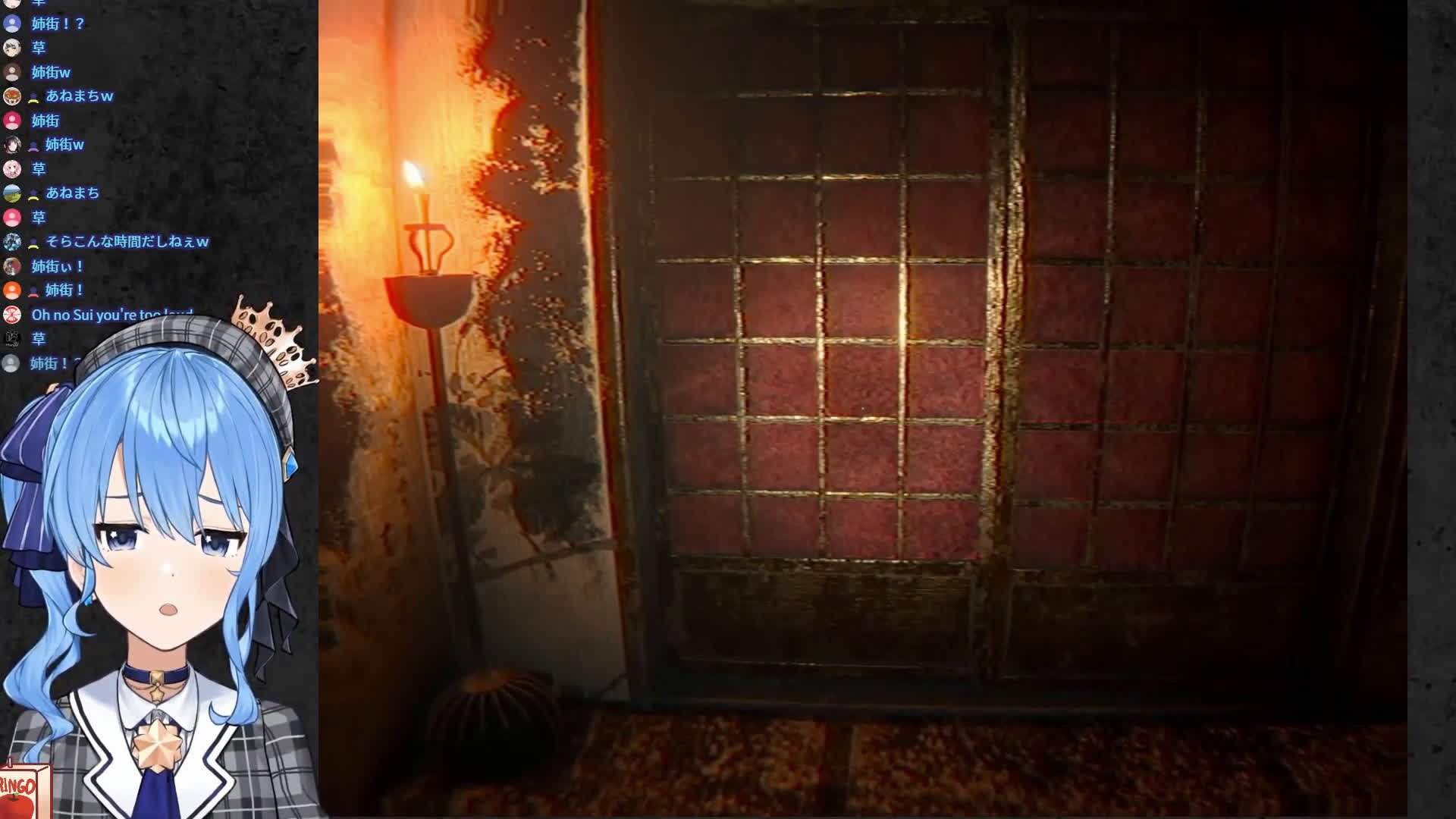 Suisei gets scolded by Anemachi