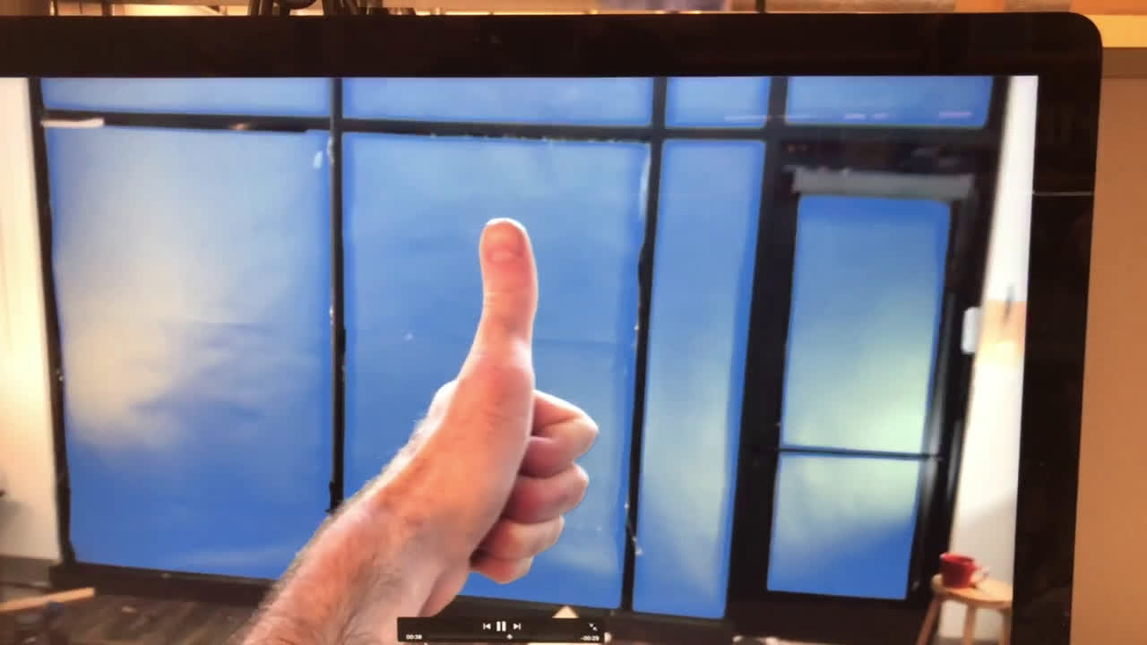 Green screen test