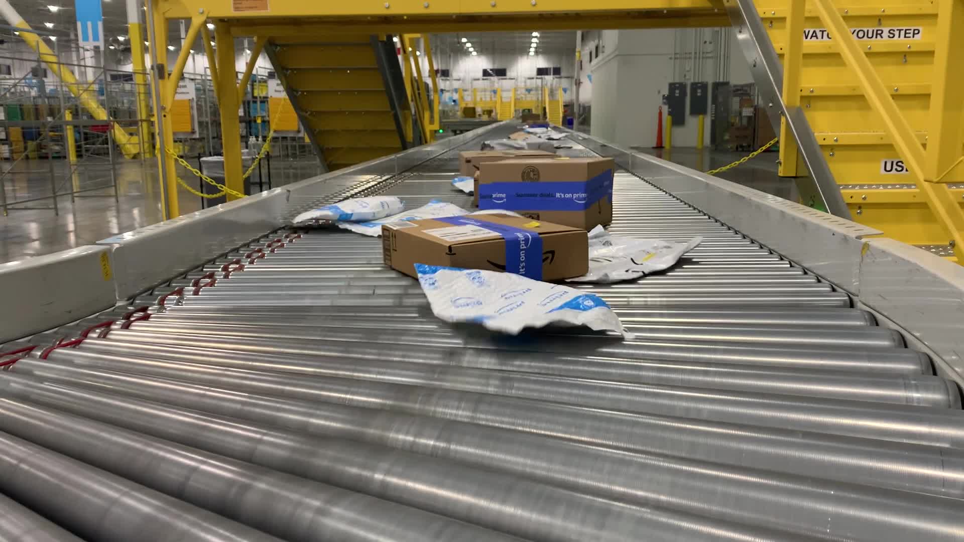 Delivery Station B-Roll Close-Up Packages