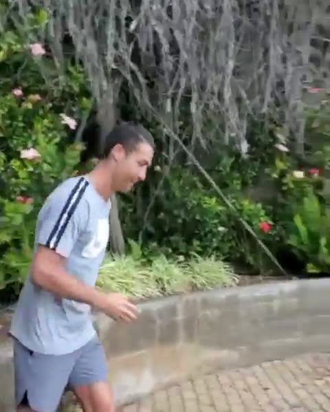 Watch Cristiano-Ronaldo-on-Instagram-My-beautiful-training-partner-stayactive-stayhome | Streamable