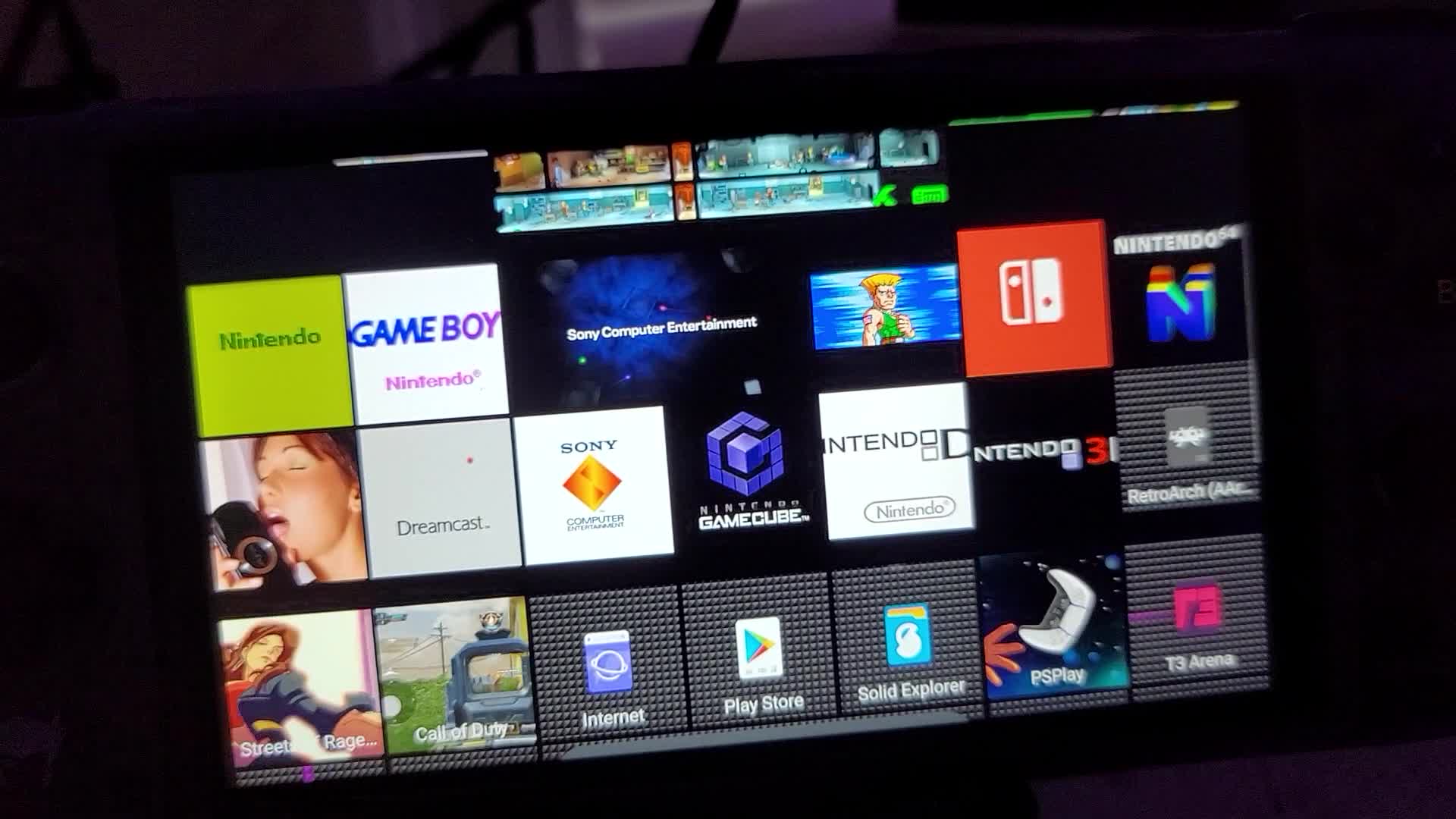 Watch AYN Odin Pro home screen | Streamable