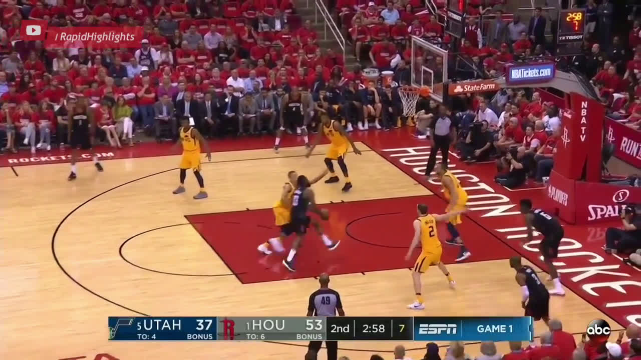 Utah Jazz vs Houston Rockets - Full Game Highlights _ Game 1 _ April 29 ...
