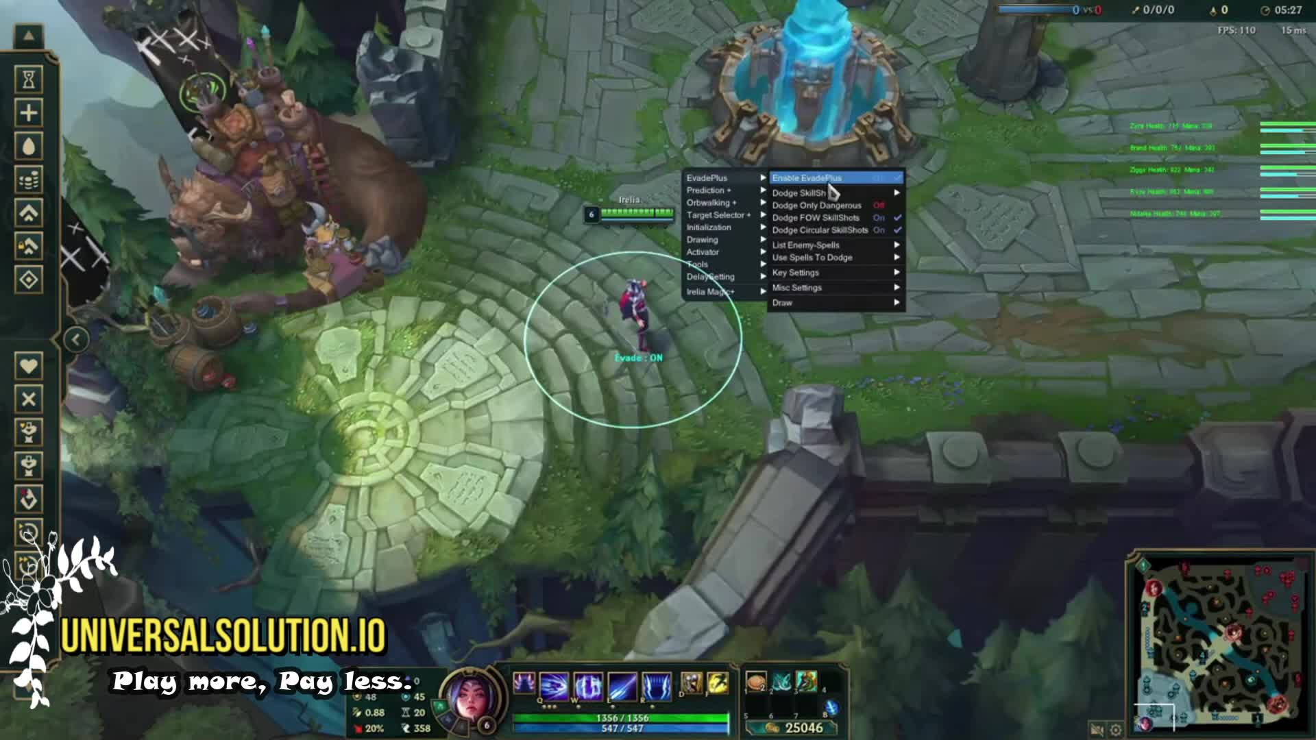 Gameplay of LOL