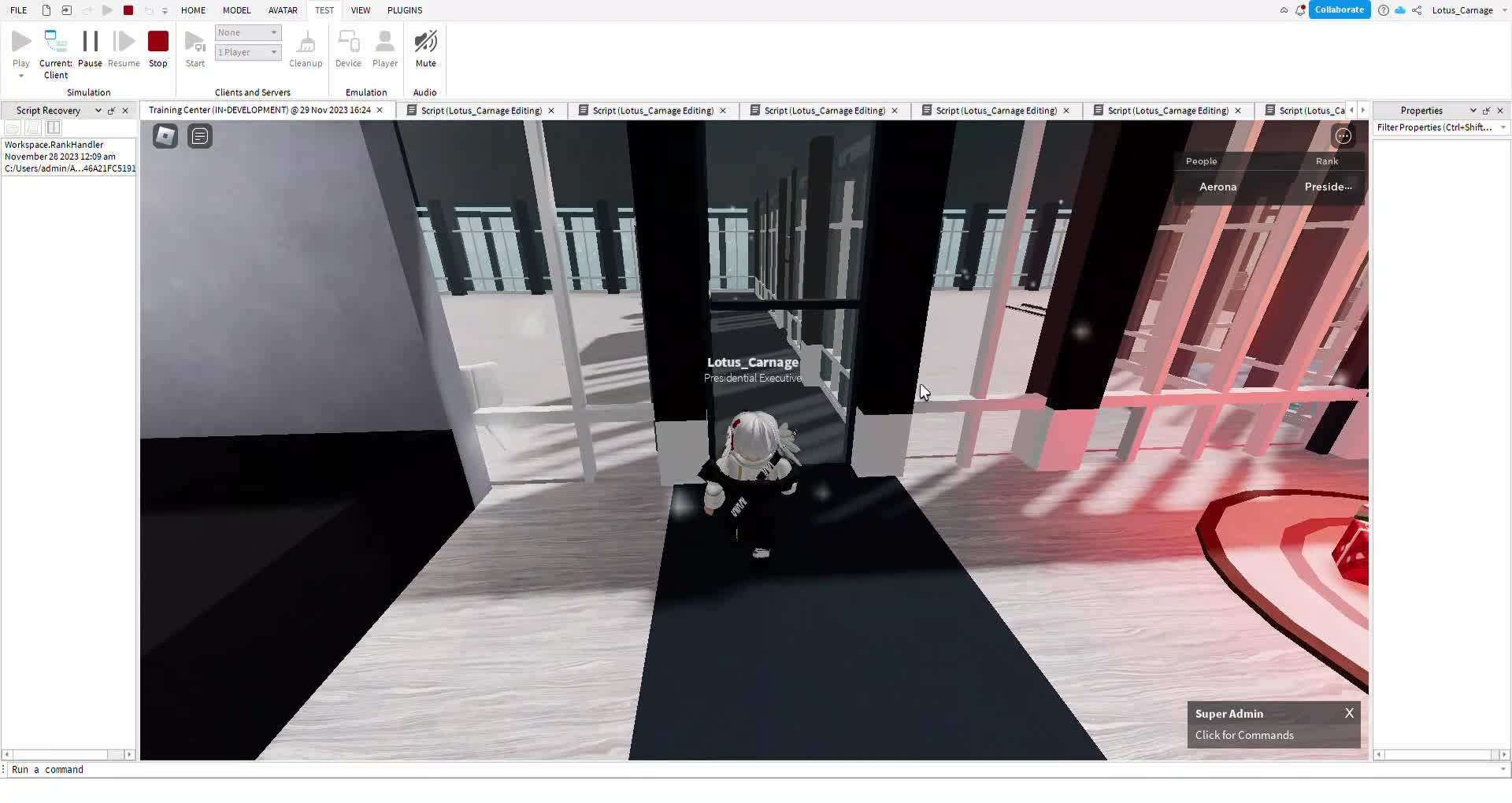 Training Center (IN-DEVELOPMENT) - Roblox Studio 2023-11-29 16-28-42