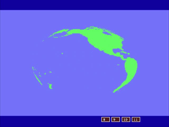 Dreamcast c64 REU globe demo are you keeping up with the commodore