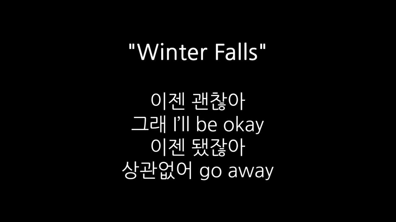 winter falls
