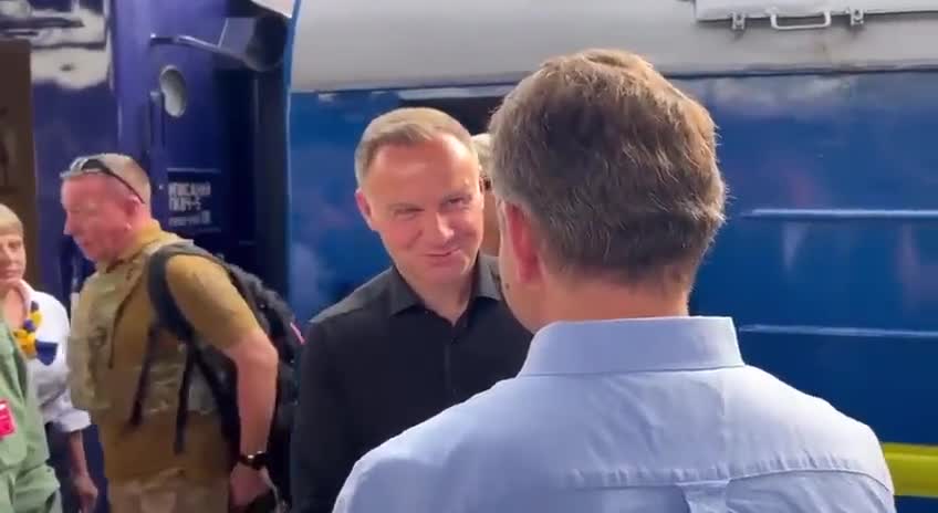Prezydent Andrzej Duda przybył do Kijowa