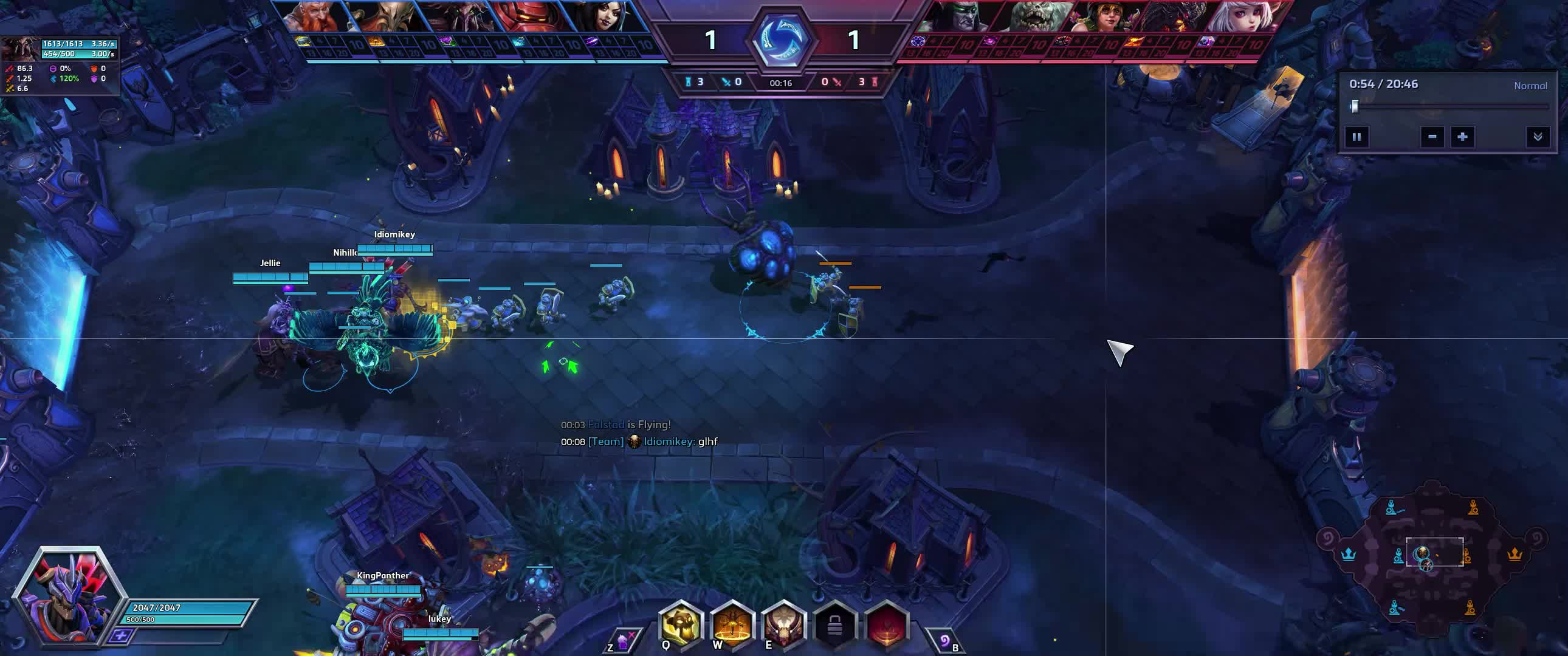 Stitches Level 13 Hook at Level 1