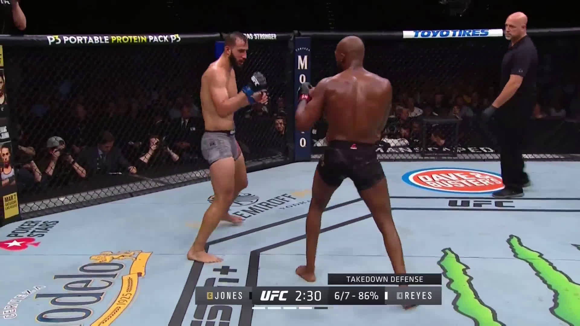 Jones vs Reyes round 4