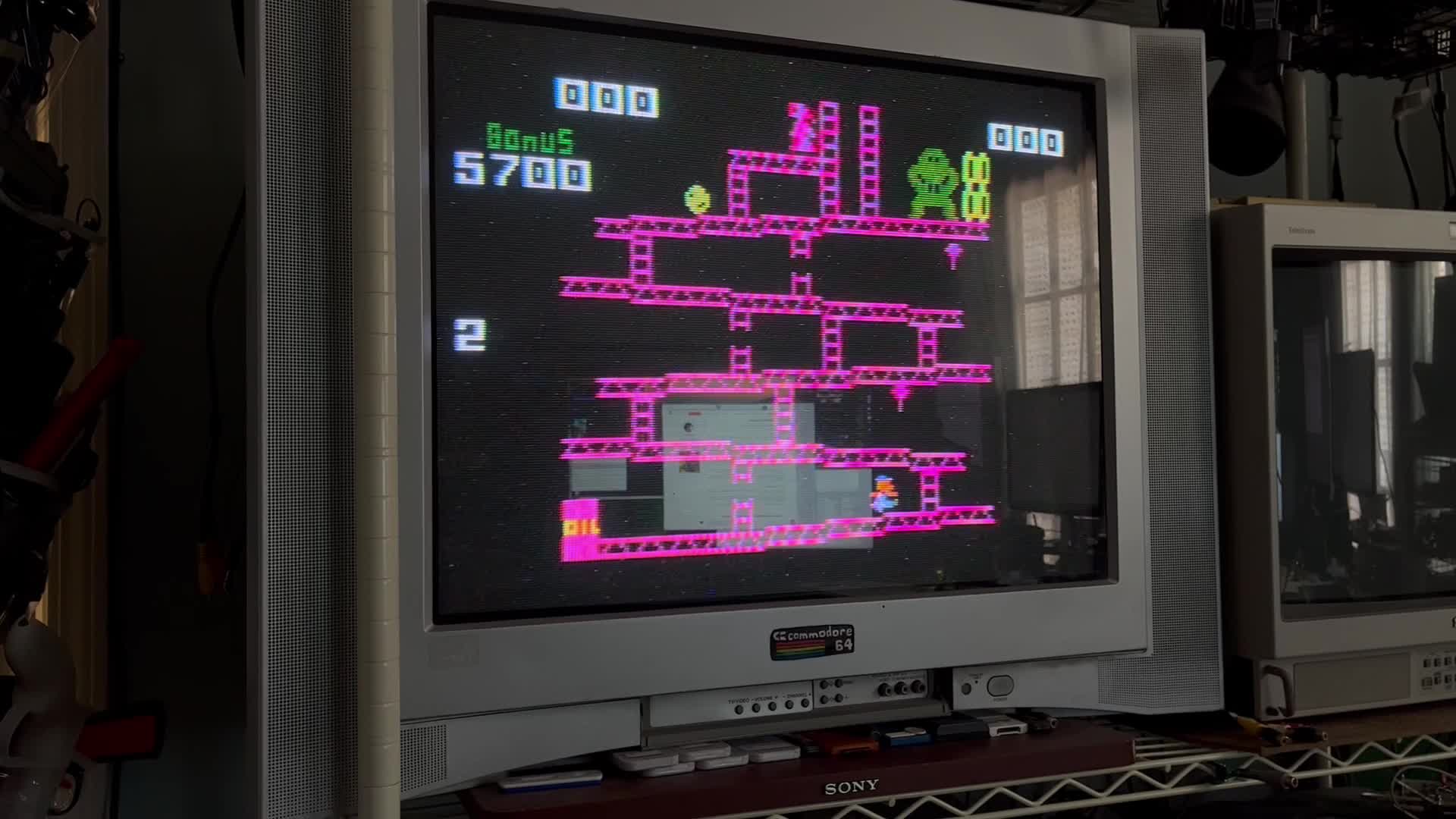 Watch Backbit + Intellivision adapter: Coleco Donkey Kong | Streamable