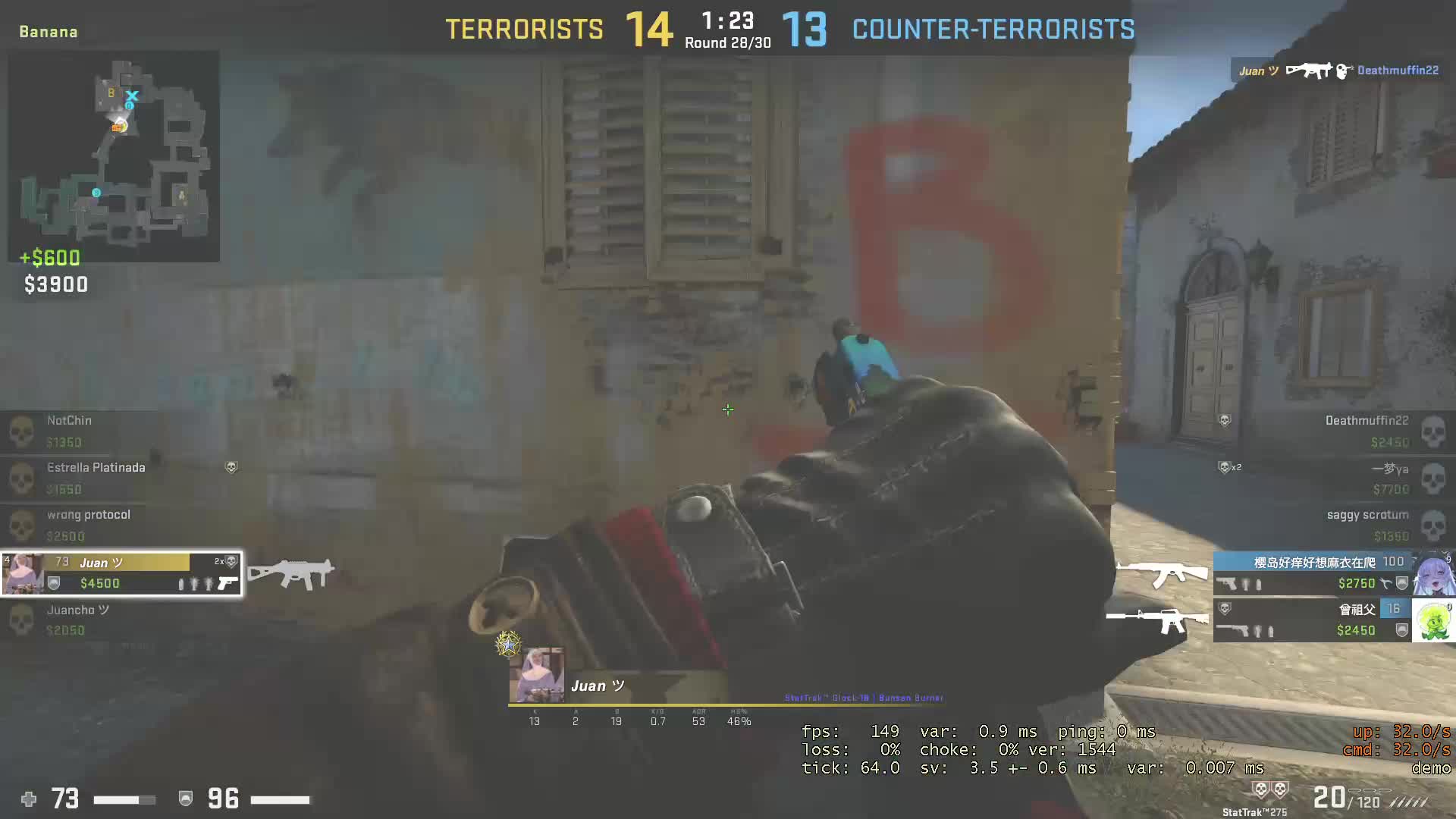 players who suck but have aimbot