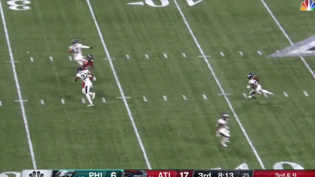 Week 2 2019 - Matt Ryan interception to Ronald Darby