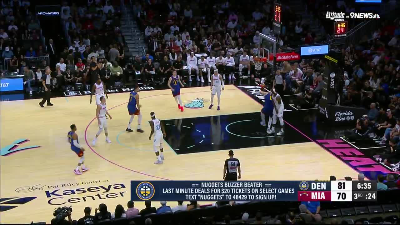 Watch [Highlight] Russell Westbrook delivers an incredible entry pass to Nikola Jokic for an ...