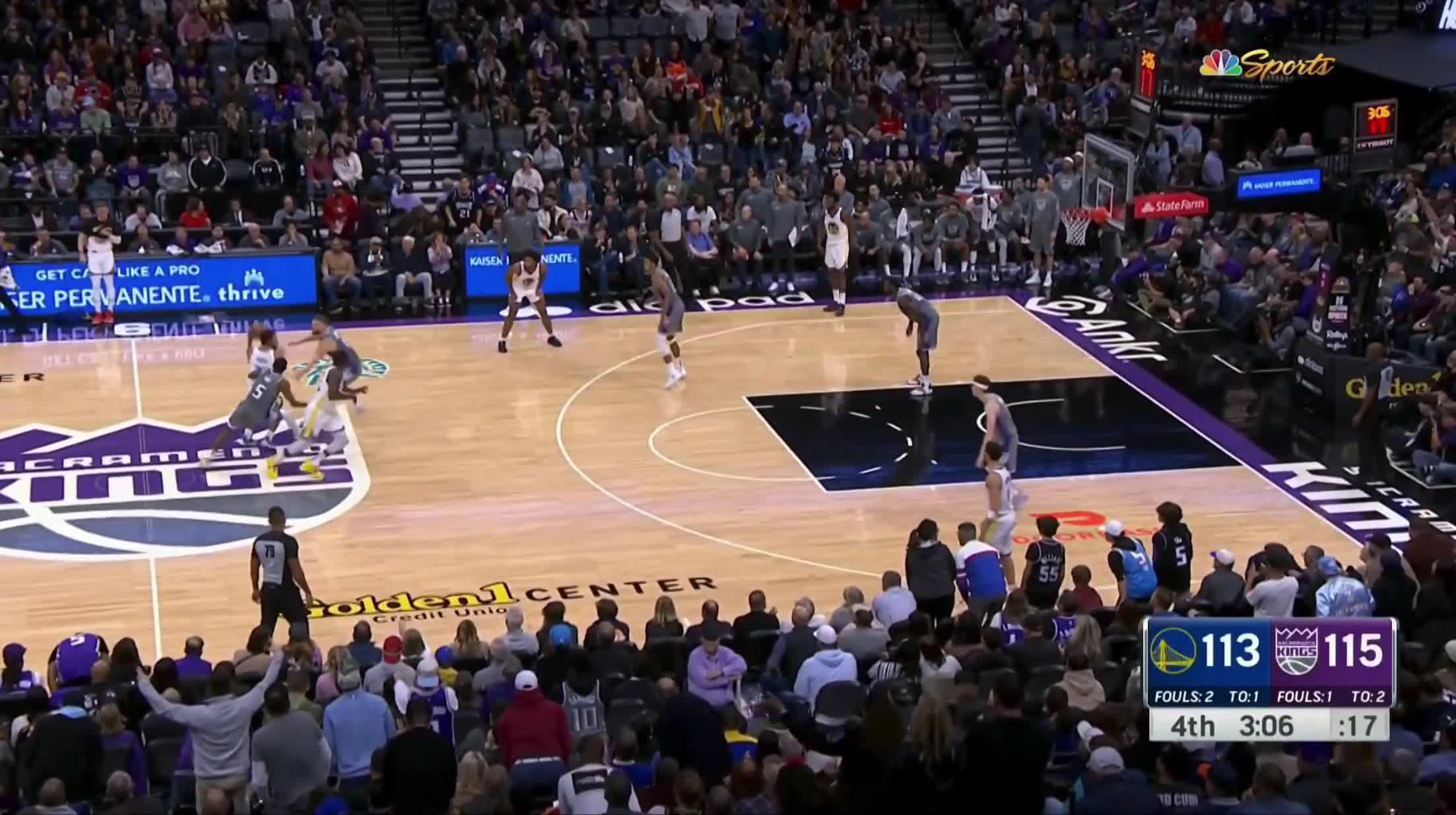 SAC (3) 1-5, roll catch, lamb misses wing 3