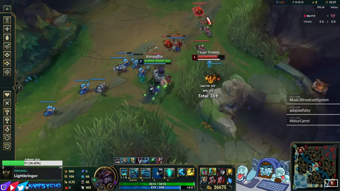 Yorick Ghouls Minion Aggro Bug