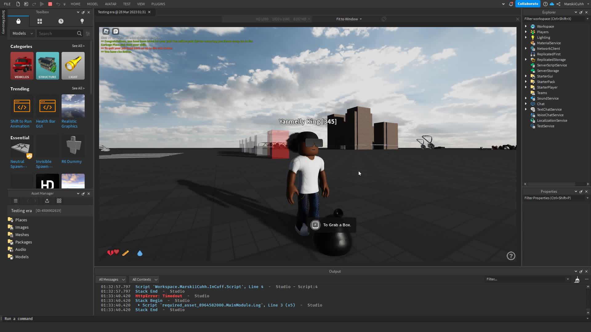 Garbage Job system + Application system