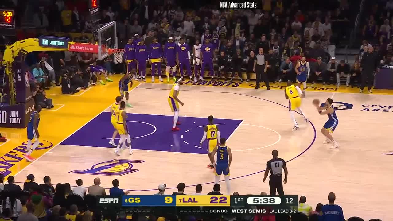 Watch LeBron picks Curry | Streamable