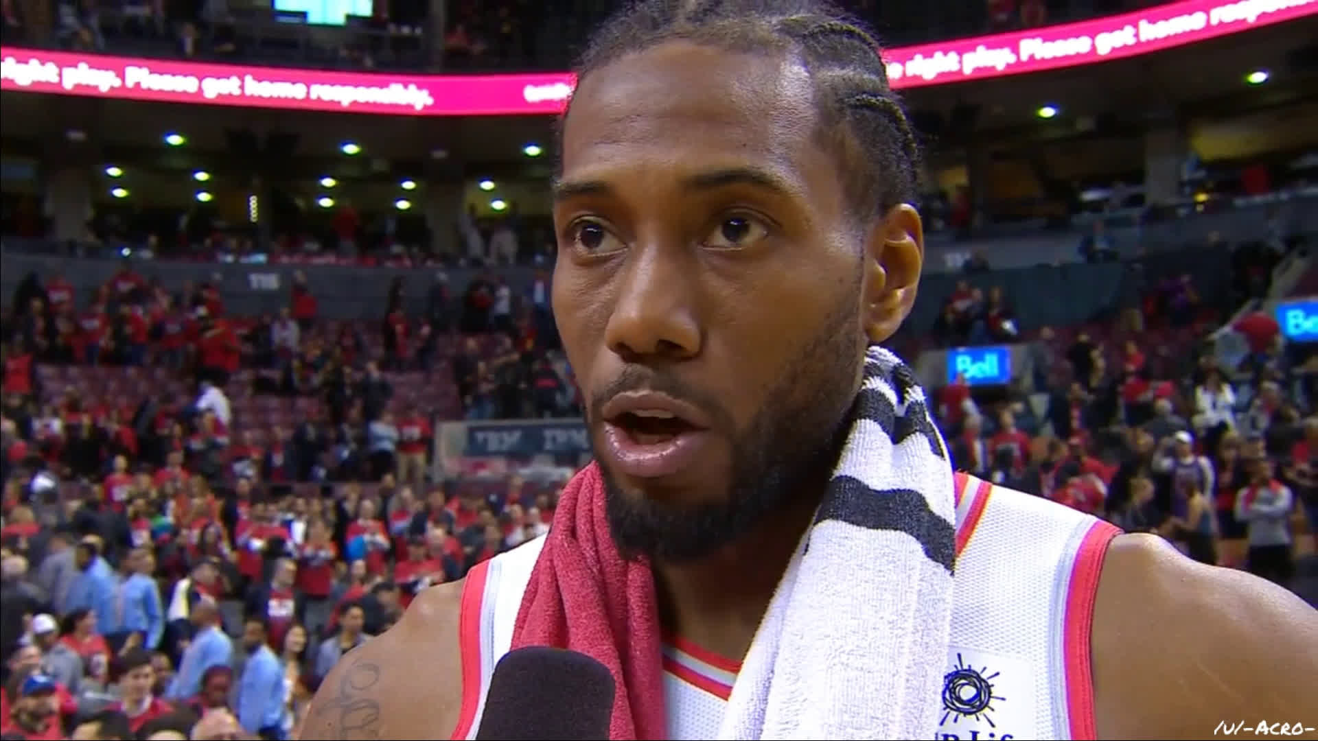 Kawhi happy