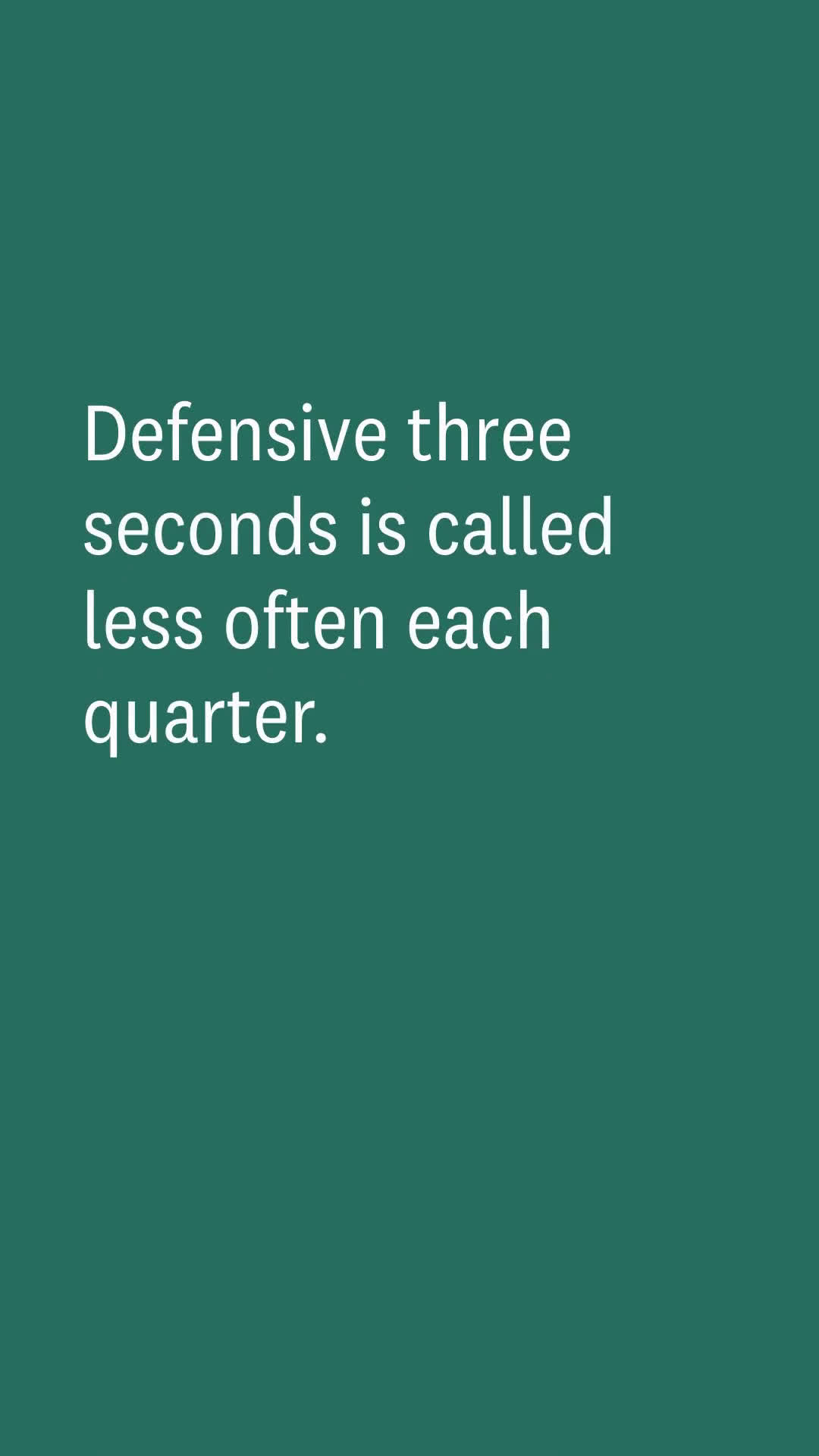 The NBA Has a Defensive Three Seconds Problem