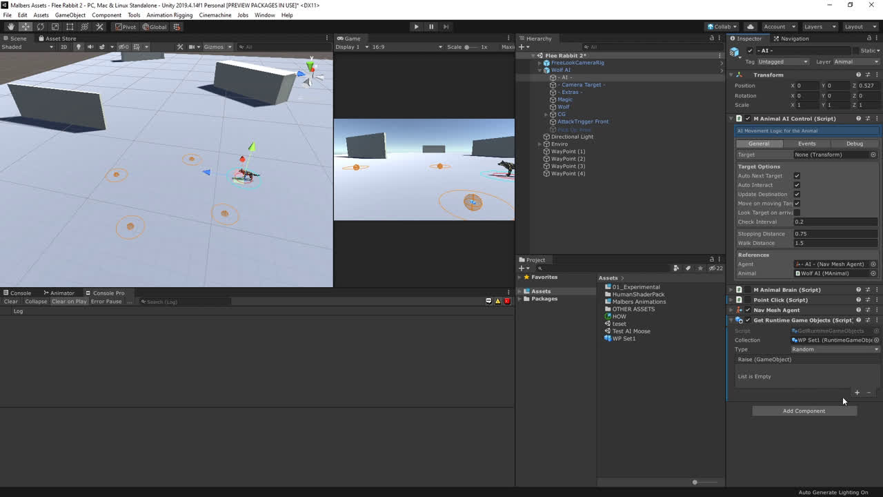 Watch Run Time Game Objects Set | Streamable