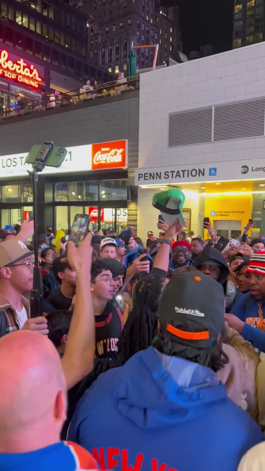 Watch CelticsUnite - Knicks fans are chanting “We Want Boston” outside of MSG. We know how this ...