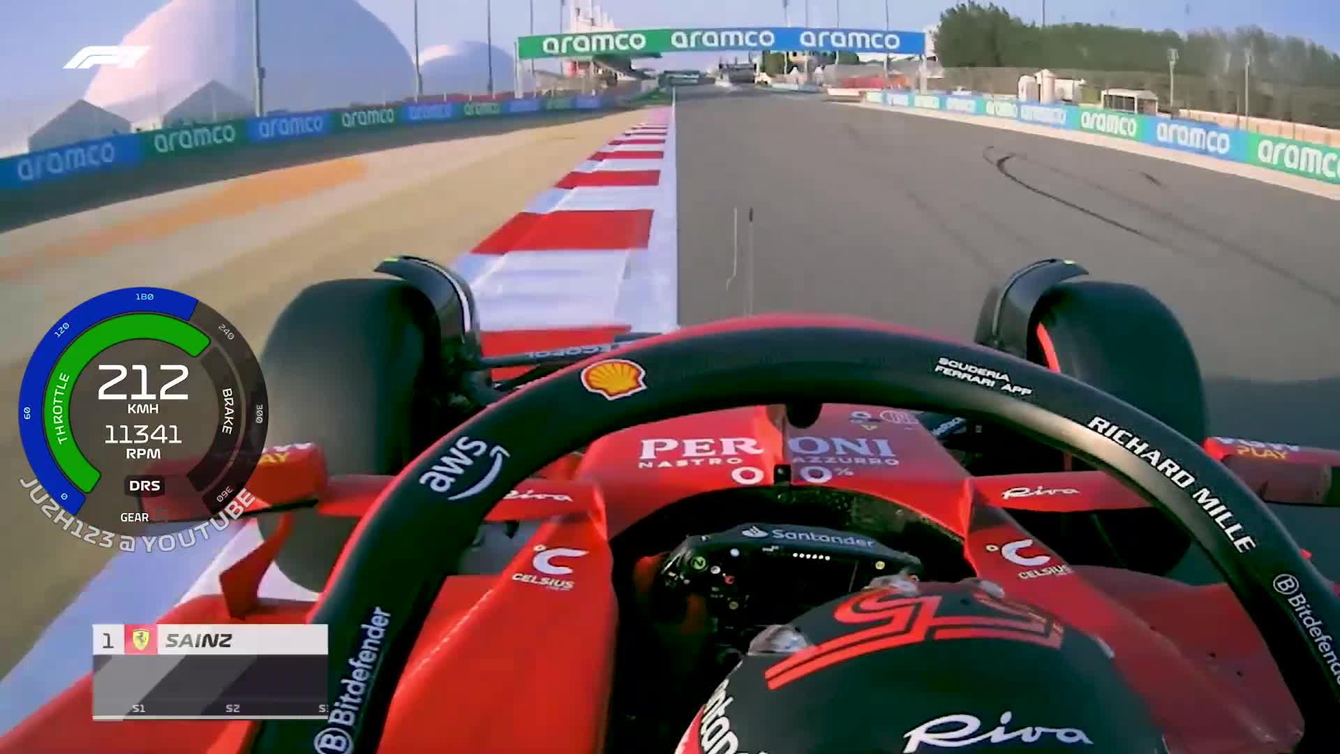 Watch P01 sainz bahrain 2024 test day 2 1.29.921 C4 tyre | Streamable