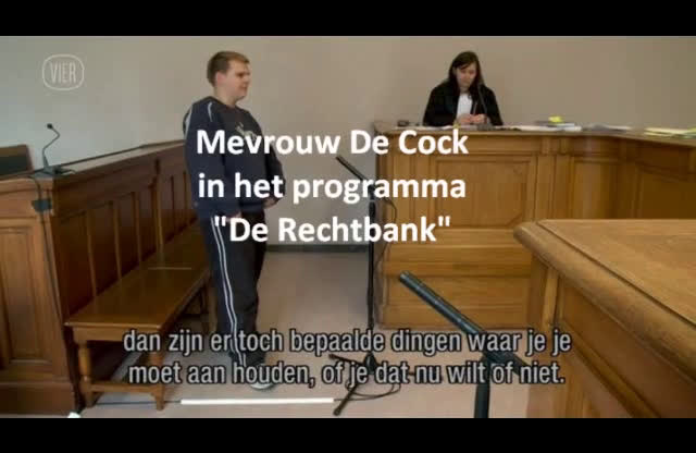 Watch VIDEO - Mevrouw De Cock in de rechtbank | Streamable