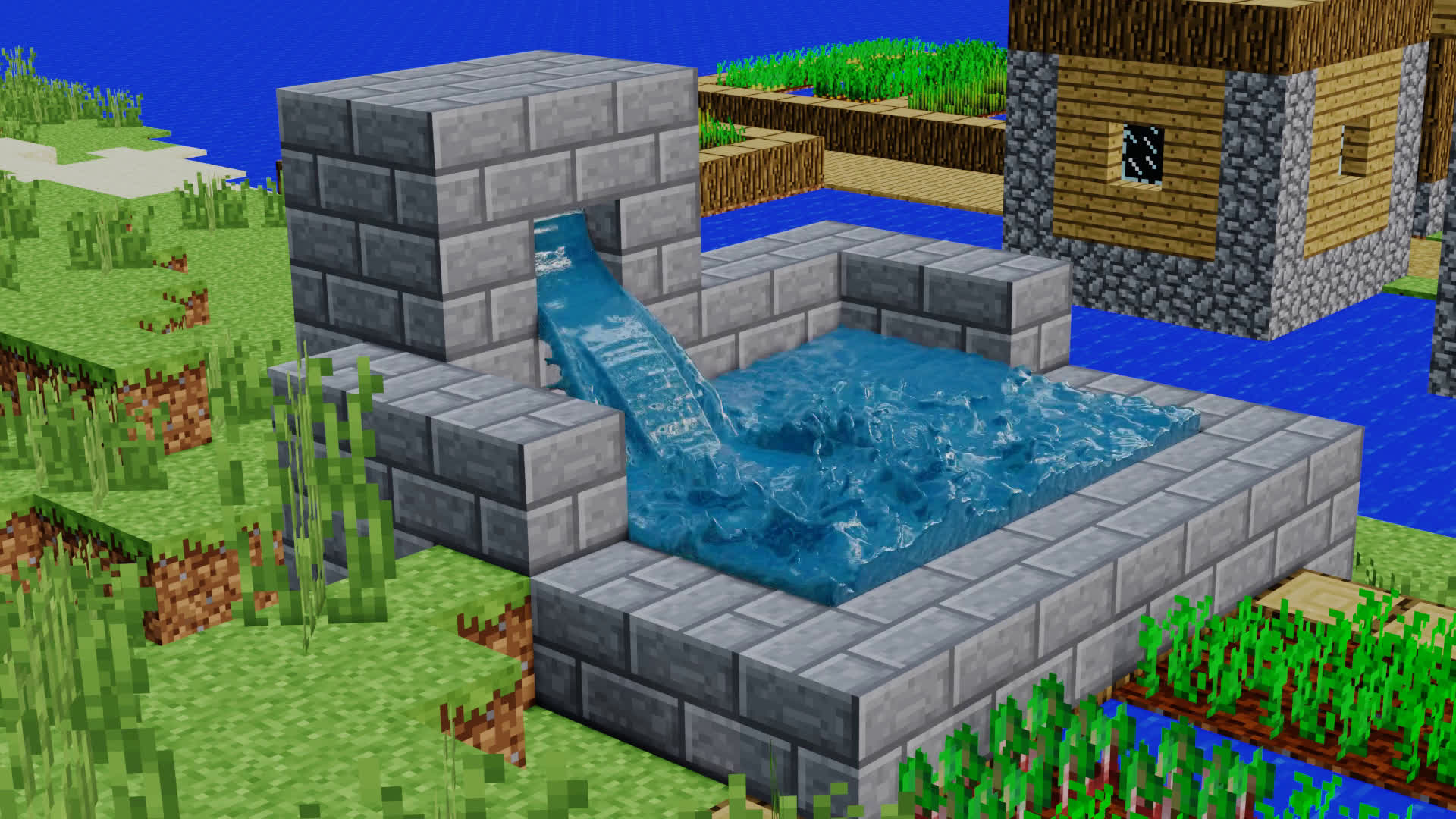 minecraft with fluid physics