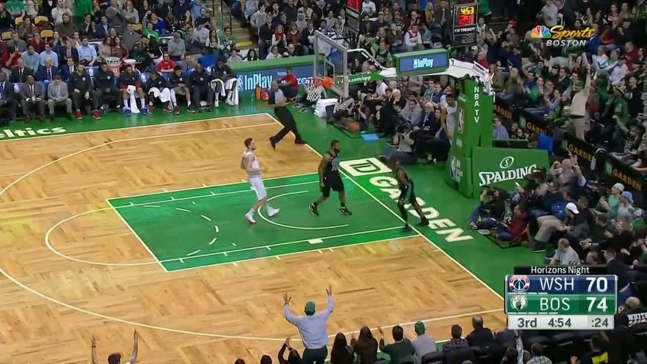 Scary Terry with the scary interception and dunk