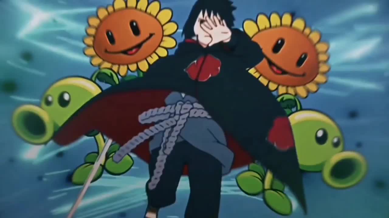 Naruto amv // plant vs zombies🧟