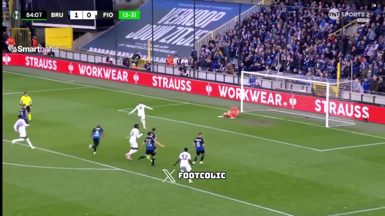 Watch FootColic ⚽️ - Goal: Lucas Beltrán | Club Brugge 1-1 Fiorentina | Streamable