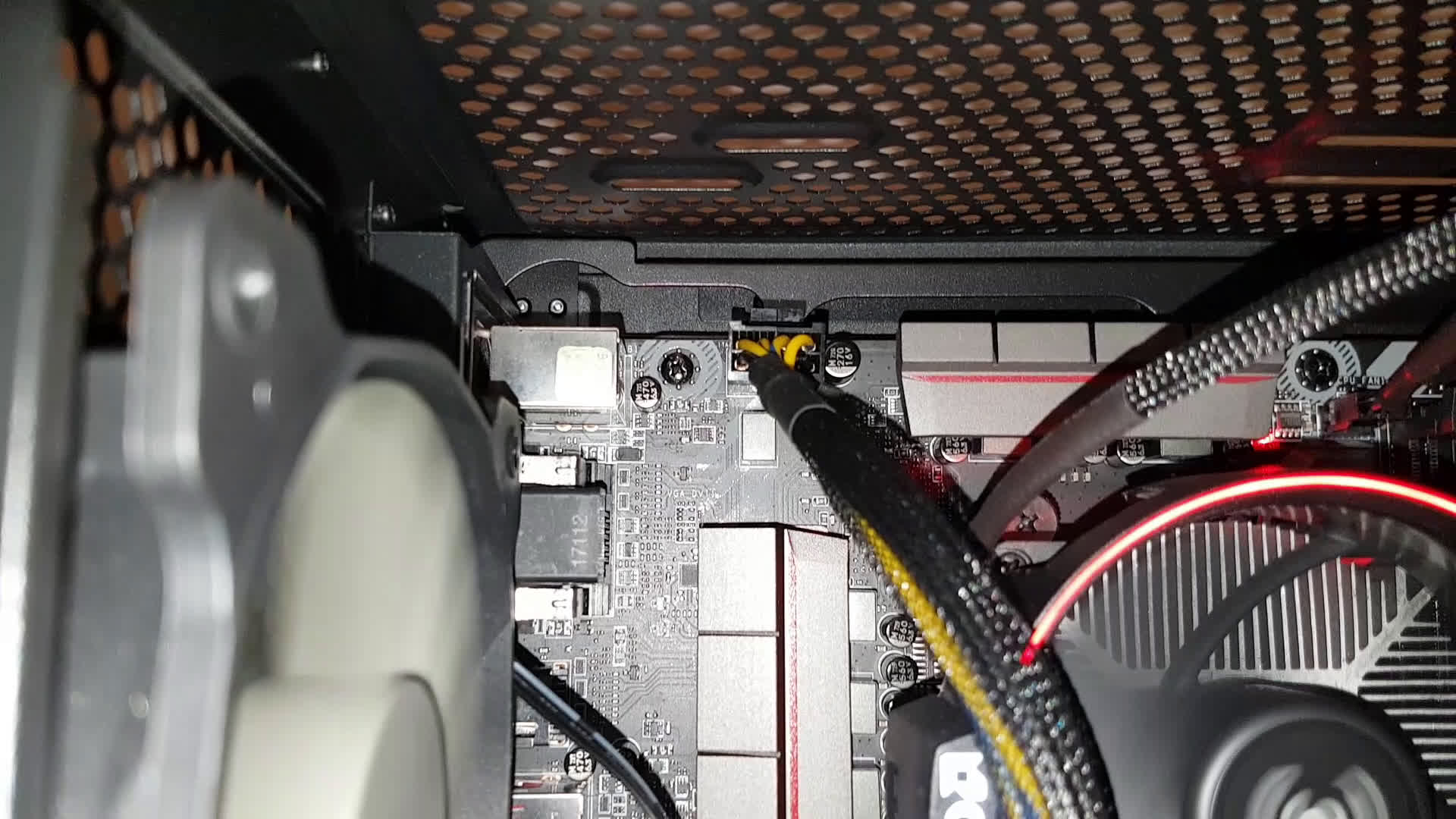 CPU, VGA, BOOT Red LED