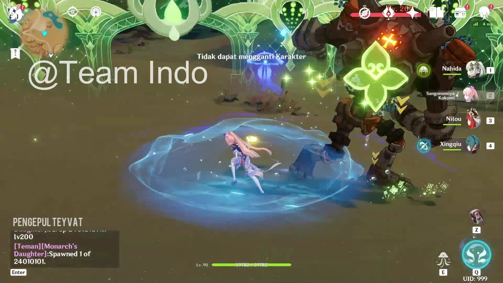 Nahida Bloom Team test 1