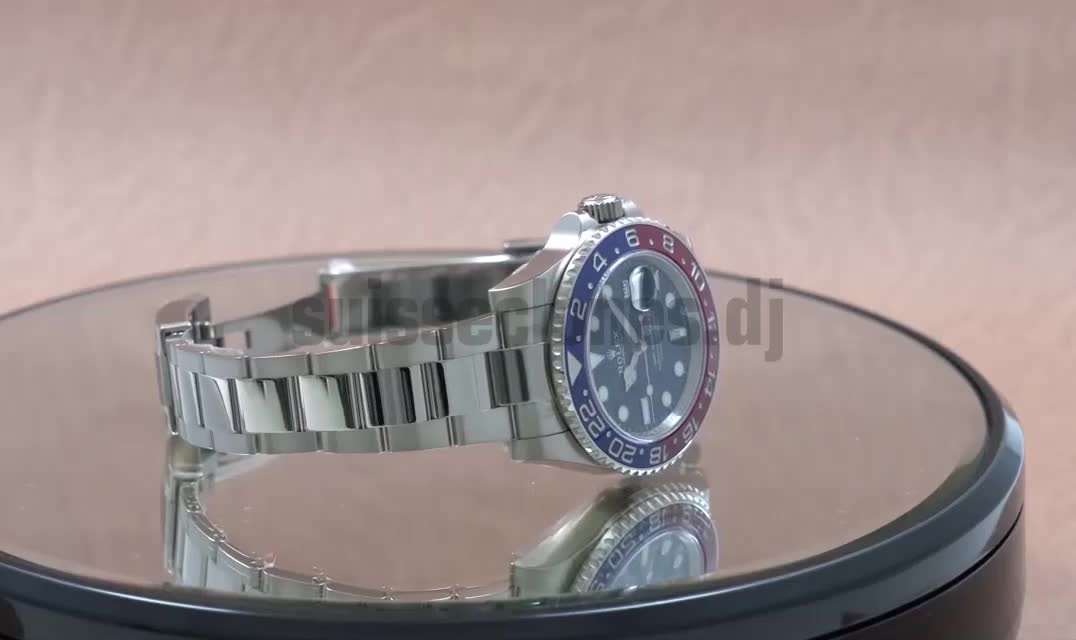 Watch suisseclones-dj-Rolex GMT II Ref. 116719BLRO BLUE | Streamable