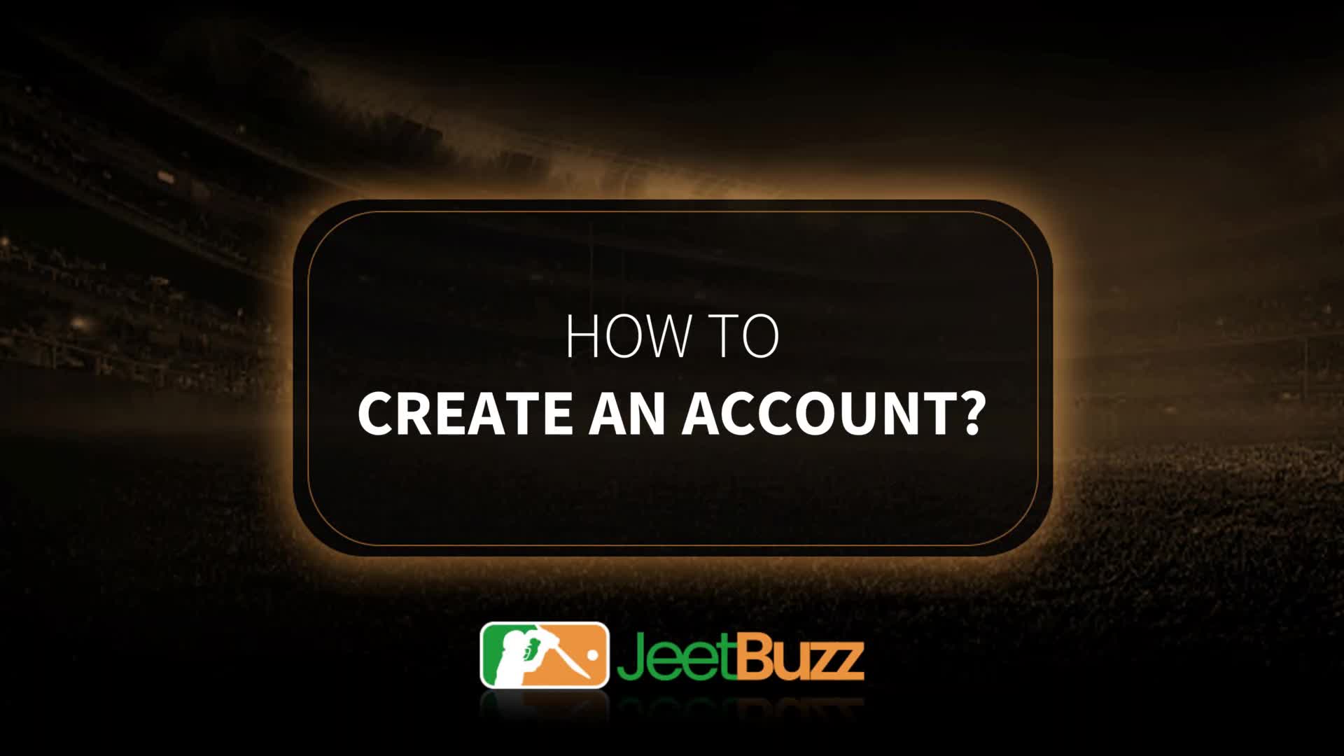 How to create an account on JeetBuzz? (PC Version)