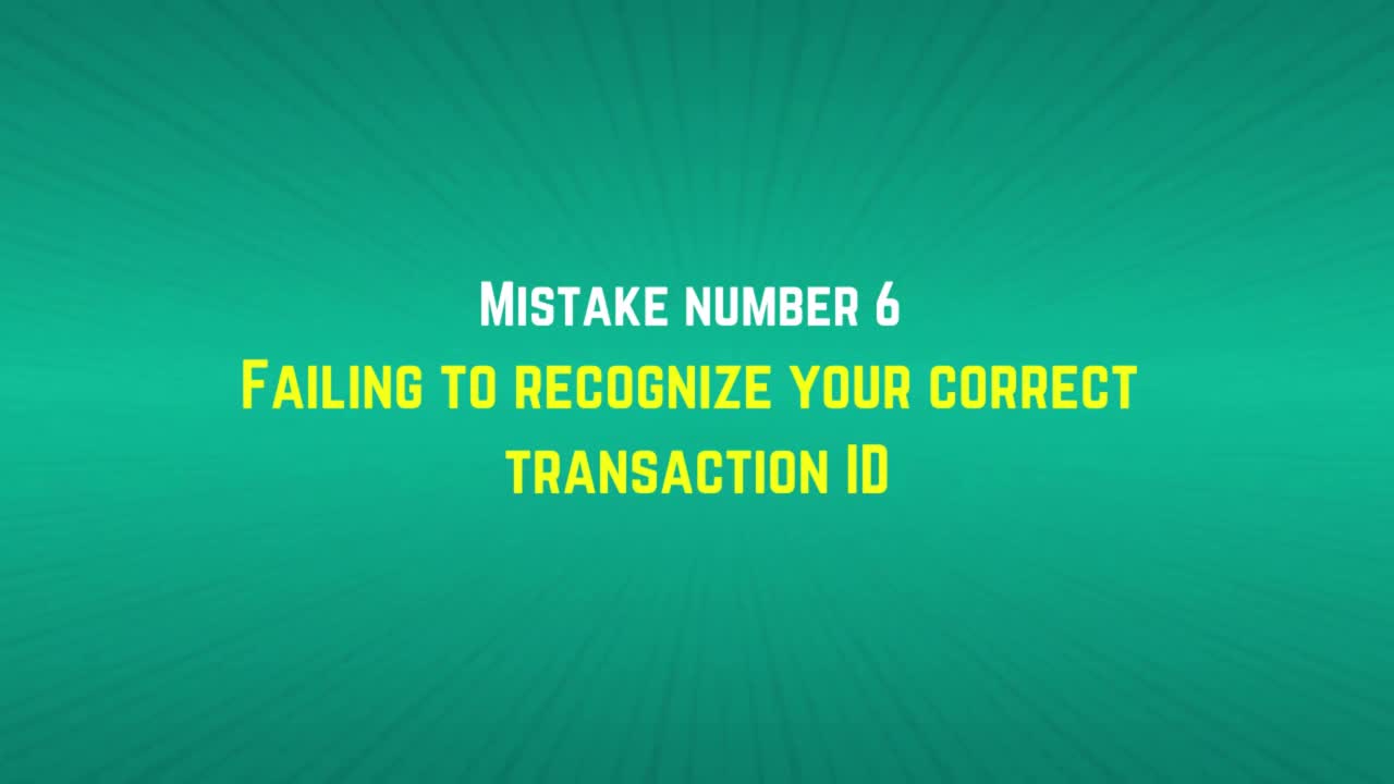 Mistake number 6 | Submit a Deposit Request with an Invalid Transaction ...