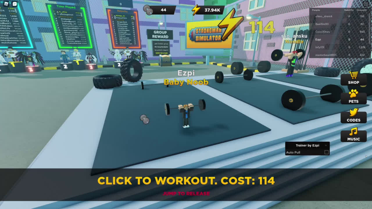 Strongman Simulator