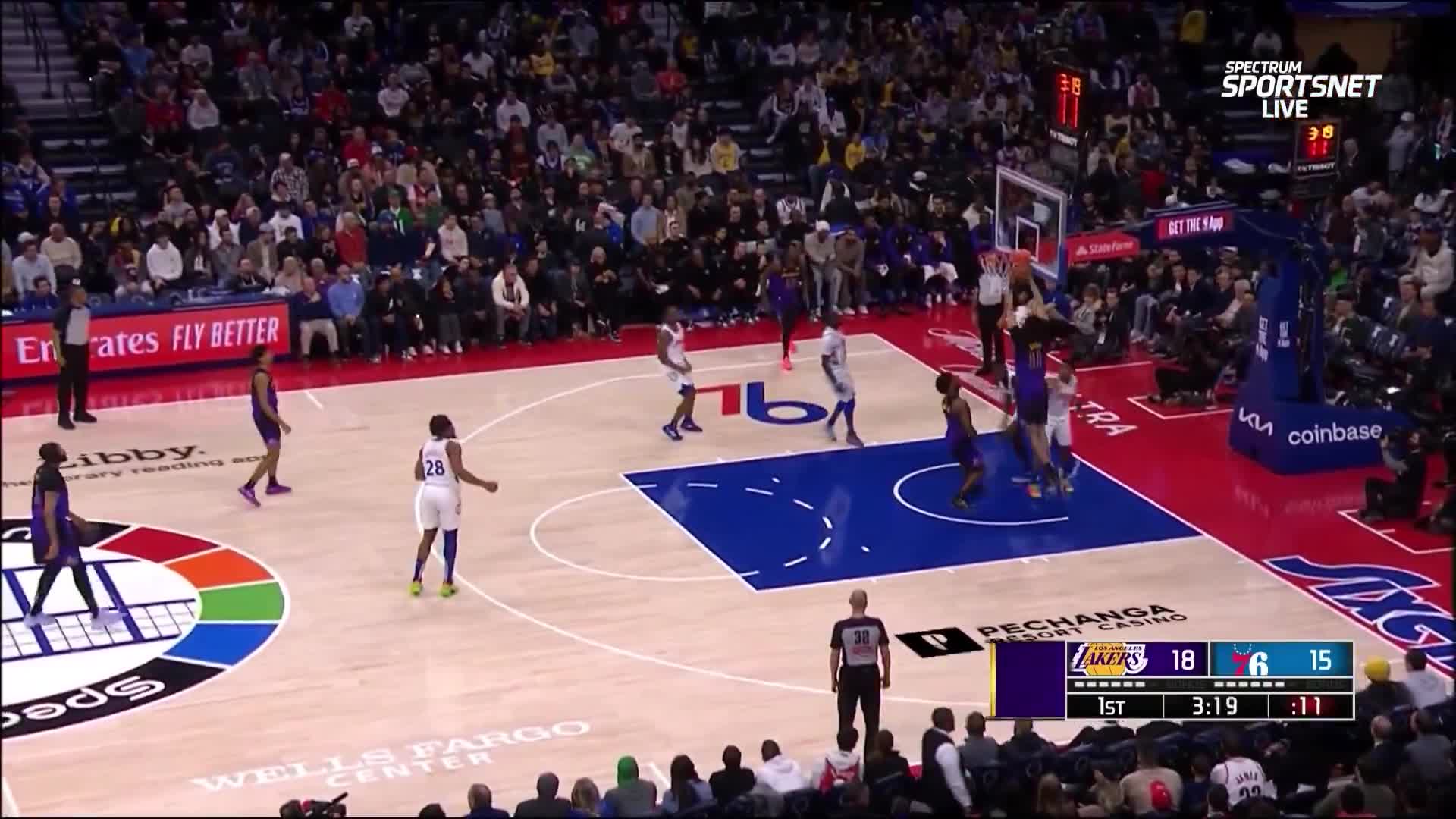 Watch [Highlight] Bronny James with a nice assist to Hayes | Streamable