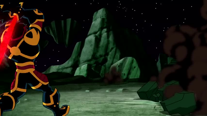 Watch Imperiux Cuts off Terra Man's Arm and Destroys Large Rock ...