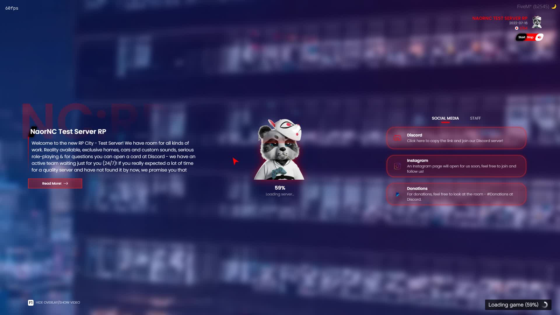Watch nc-loadingscreen - (Discord.gg/nchub) - For more scripts | Streamable